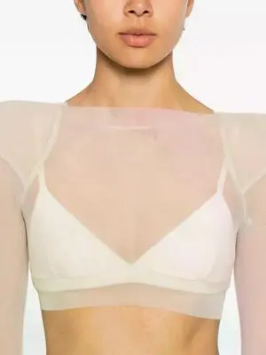 Rick Owens Temple Helm Padded-shoulder Top
