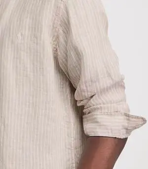 Polo Ralph Lauren Linen Custom-fit Stripe Shirt