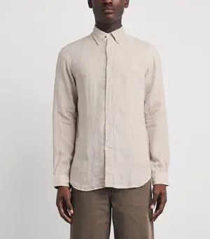 Polo Ralph Lauren Linen Custom-fit Stripe Shirt