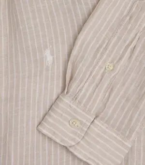 Polo Ralph Lauren Linen Custom-fit Stripe Shirt