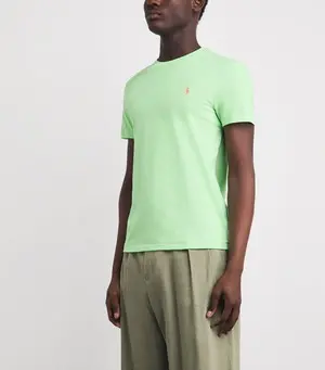 Polo Ralph Lauren Cotton Custom Slim-fit T-shirt - Green