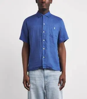 Polo Ralph Lauren Linen Short-sleeve Classic-fit Shirt