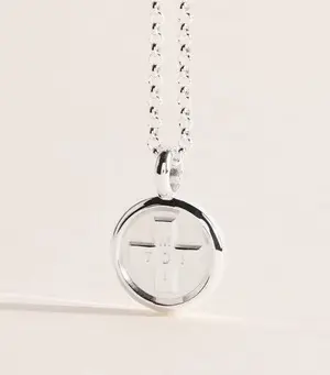 TILLY SVEAAS Sterling Moi + Toi Necklace - Silver