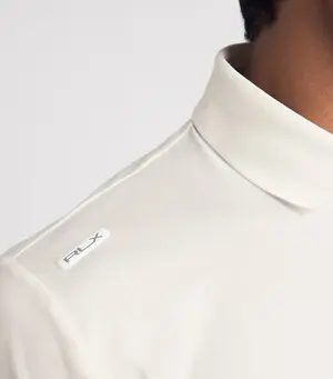 Rlx Ralph Lauren Airflow Polo Shirt - White