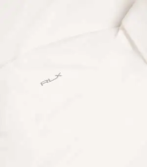 Rlx Ralph Lauren Airflow Polo Shirt - White