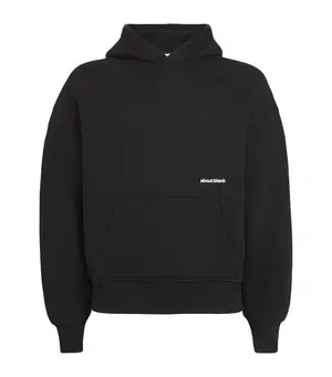 ABOUT:BLANK Cotton Loopback Hoodie - Black