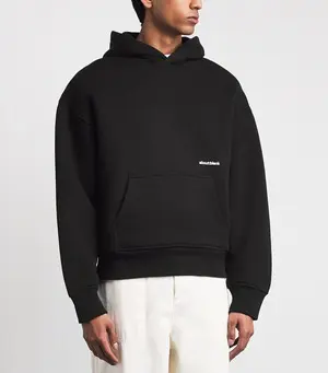ABOUT:BLANK Cotton Loopback Hoodie - Black