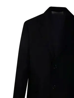 AMI Paris Single-breasted Blazer - Black