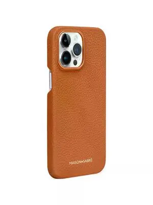 MAISON DE SABRE Leather Iphone 15 Pro Case