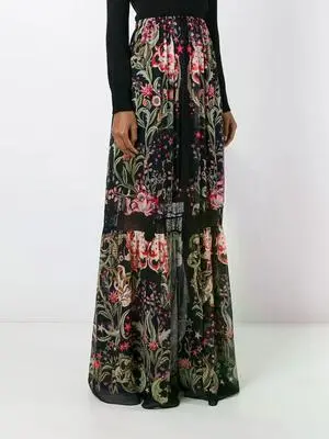 Roberto Cavalli Galaxy Garden Maxi Skirt