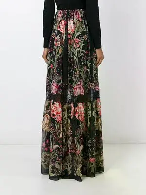 Roberto Cavalli Galaxy Garden Maxi Skirt