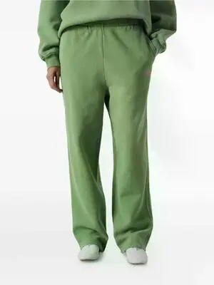 American Vintage Plizzy Straight-leg Track Pants - Green