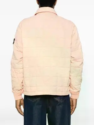 Stone Island Quilted Logo-patch Padded Jacket
