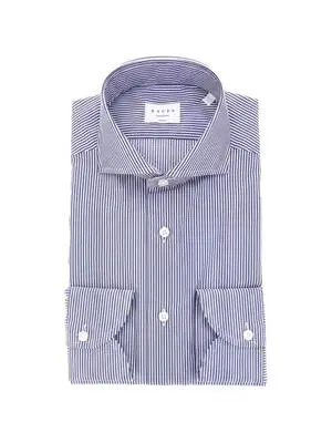 XACUS Striped Shirt - Blue