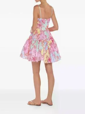 MARY KATRANTZOU Margot Floral-print Mini Dress
