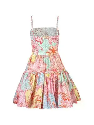 MARY KATRANTZOU Margot Floral-print Mini Dress