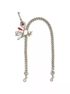 Marc Jacobs Wizard Of Oz Charm-embellished Shoulder Strap - Silver