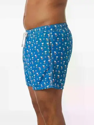 MC2 SAINT BARTH X Peanuts Drawstring Swim Shorts - Blue