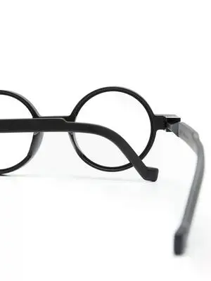 VAVA EYEWEAR Matte Acetate Round Frame Glasses