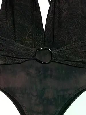 CIA MARÍTIMA Paisley Print One-piece Swimsuit