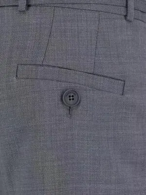 EUDON CHOI Belted Pleated Trousers