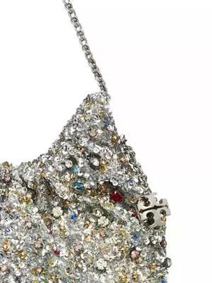 Tory Burch Mini Fleming Embellished Bag