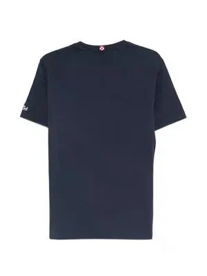MC2 SAINT BARTH Portofino Embroidered-motif T-shirt - Blue