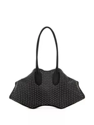 Alexander McQueen Manta Studded Leather Shoulder Bag