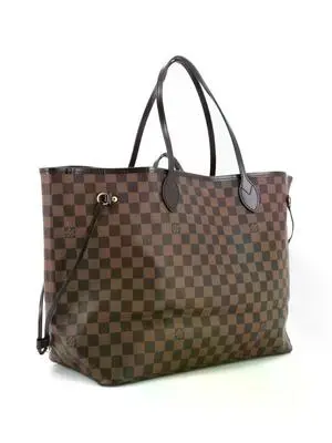 LOUIS VUITTON Neverfull Damier Gm Tote Bag - Brown