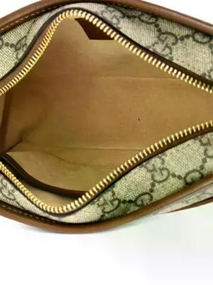 Gucci Interlocking G Patch Camera Bag Gg Coated Canvas