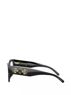Dolce & Gabbana Embellished Square-frame Glasses