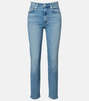 Citizens Of Humanity Caia High-rise Straight Jeans - Blue