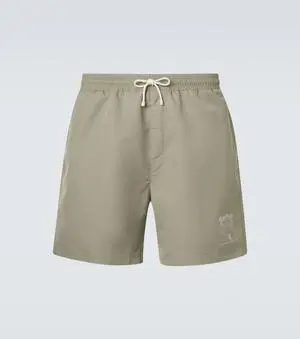 Brunello Cucinelli Rosmarino Swim Trunks Green