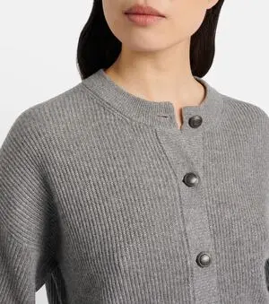 Brunello Cucinelli Cashmere-blend Lame Cardigan