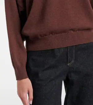 Brunello Cucinelli Monili Cashmere Sweater