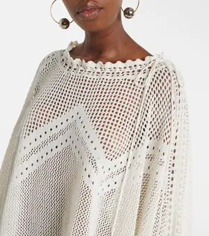 Isabel Marant Étoile Metilia Belted Crochet Minidress
