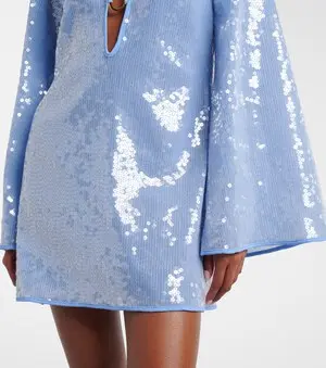 Oseree Sequined Beach Dress