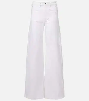 Khaite Delmonico High-rise Wide-leg Jeans