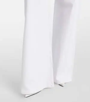 Khaite Delmonico High-rise Wide-leg Jeans