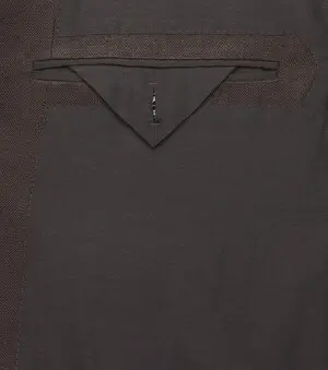 Zegna Il Conte" Linen Jacket - Brown