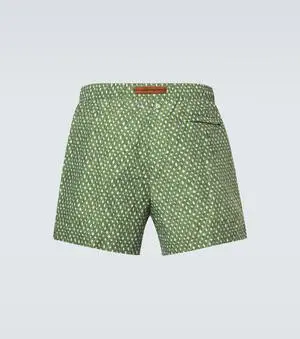 Zegna Printed Swim Trunks