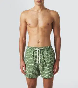 Zegna Printed Swim Trunks