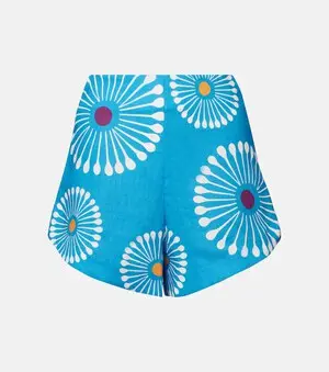 Cala De La Cruz Frill Shorts For Women