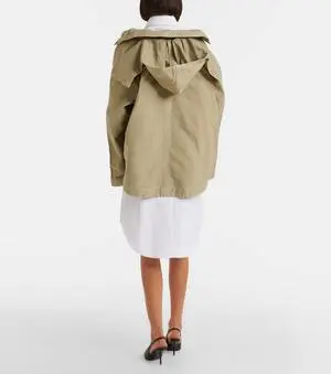 Victoria Beckham Cotton Cargo Skirt