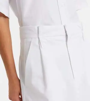 Victoria Beckham Cotton Cargo Skirt
