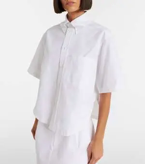 Victoria Beckham Oversized Cotton Shirt