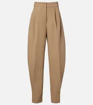 THE FRANKIE SHOP Doyer Wide-leg Trousers - Beige