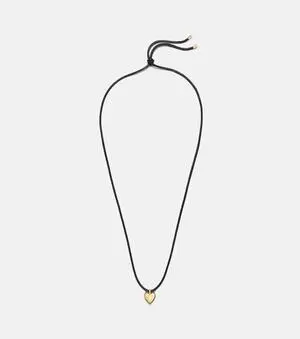 JENNIFER FISHER Puffy Heart Pendant Necklace - Gold