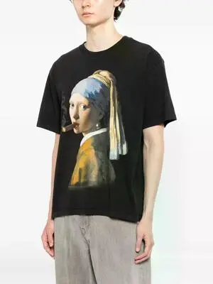 MELT Graphic-print Round Neck T-shirt