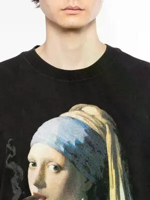 MELT Graphic-print Round Neck T-shirt